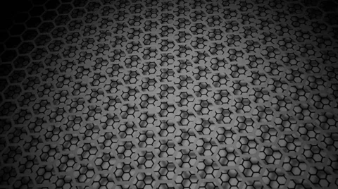hexagonal slant background | Stock Video | Pond5