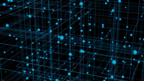 Hi-tech 3D Illustrated Animated Backgrou... | Stock Video | Pond5