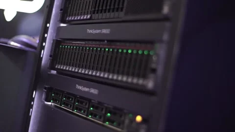 Computer Blinking Lights