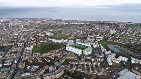Hibernian FC Easter Road Football Stadiu... | Stock Video | Pond5