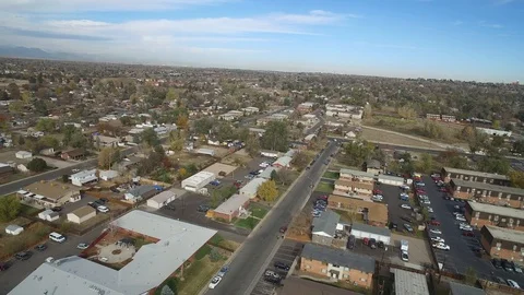 HIDDEN LAKE COLORADO-2016: Top View Of A... | Stock Video | Pond5
