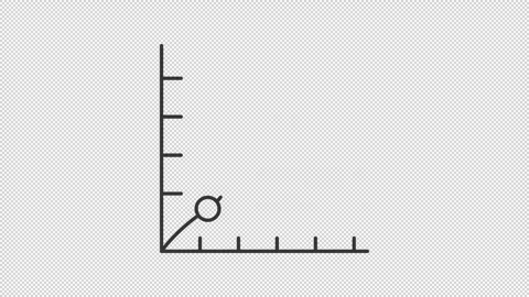Hierarchy chart growth line animation | Stock Video | Pond5