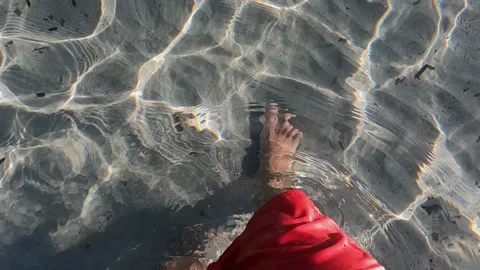 High angle personal perspective of male ... | Stock Video | Pond5