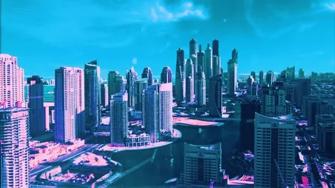 High Buildings Animation | Stock Video | Pond5