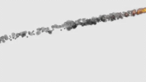 High-Detailed 4k Animated Meteor On Tran... | Stock Video | Pond5