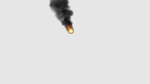 High-Detailed 4k Animated Meteor On Tran... | Stock Video | Pond5