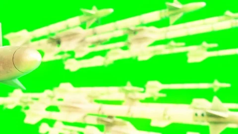 Missile Green Screen Stock Footage ~ Royalty Free Stock Videos | Pond5