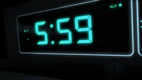 High quality CGI render of a digital ala... | Stock Video | Pond5