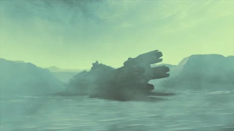 High quality cinematic 3D CGI render of ... | Stock Video | Pond5