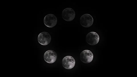 Time Lapse Moon Phases Stock Videos – Royalty-Free HD & 4K Videos