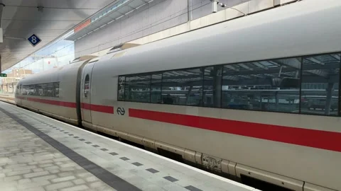 Ice High Speed Train Stock Footage ~ Royalty Free Stock Videos | Pond5