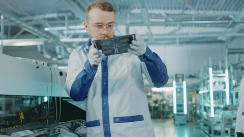 Engineering Hightech Laboratory Stock Footage ~ Royalty Free Stock ...