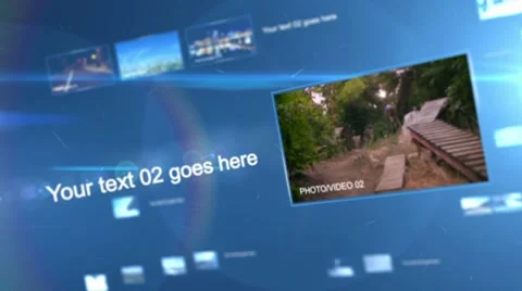 High Tech Flying Display - After Effects Template ~ After Effects #8927301