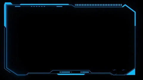 High tech screen digital hologram window... | Stock Video | Pond5