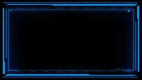 High tech screen digital hologram window... | Stock Video | Pond5