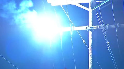 Power Line Stock Footage ~ Royalty Free Stock Videos | Pond5