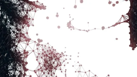 Highly realistic animation of molecular ... | Stock Video | Pond5