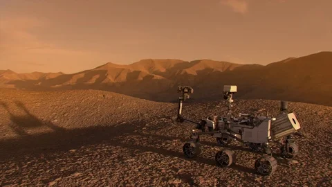 Highly realistic animation of the NASA M... | Stock Video | Pond5