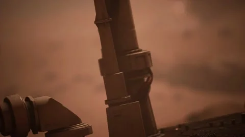 Highly Realistic Animation Of The Nasa M... | Stock Video | Pond5