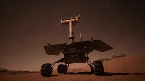 Highly Realistic Animation Of The Nasa M... | Stock Video | Pond5