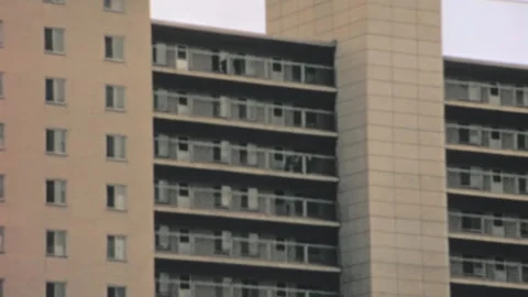 Highrise public housing project Robert T... | Stock Video | Pond5