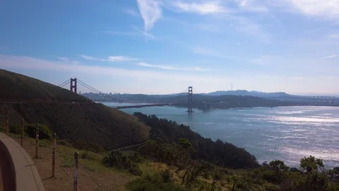 Highway on the edge of the mountain, in ... | Stock Video | Pond5