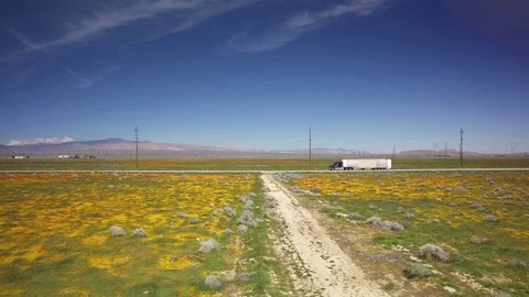 Establish Highway Stock Video Footage | Royalty Free Establish Highway ...