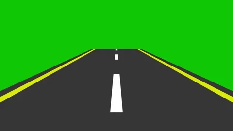 Highway Road with Green Screen Backgroun... | Stock Video | Pond5