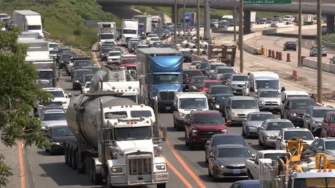 Traffic Gridlock Stock Video Footage | Royalty Free Traffic Gridlock ...