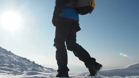 Snow Shoes Silhouette Stock Videos – Royalty-Free HD & 4K Videos | Pond5