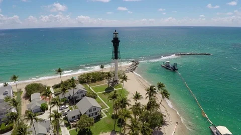 Lighthouse Point Florida Stock Video Footage | Royalty Free Lighthouse ...