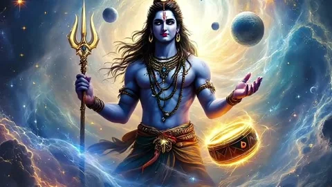 Hindu god Shiva, Colorful indian hindu G... | Stock Video | Pond5