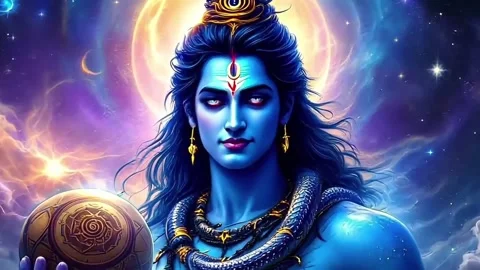 Hindu god Shiva, Colorful indian hindu G... | Stock Video | Pond5