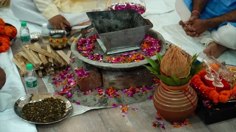 Indian Hawan Stock Video Footage | Royalty Free Indian Hawan Videos | Pond5