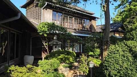 Hirotsu House: Japanese-style house of S... | Stock Video | Pond5