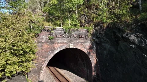 Historic Train tunnel at Point of Rocks ... | Stock Video | Pond5