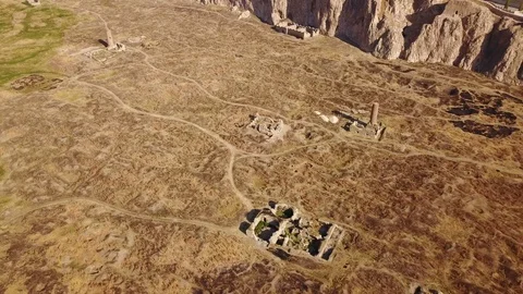 Historical Eastern fortress, Van Castle ... | Stock Video | Pond5