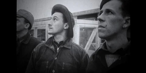 Historical Footage - Soldiers watching w... | Stock Video | Pond5