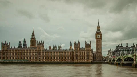 Historical Landmarks of London: Time-Lap... | Stock Video | Pond5