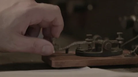 Historical old telegraph & technology - ... | Stock Video | Pond5