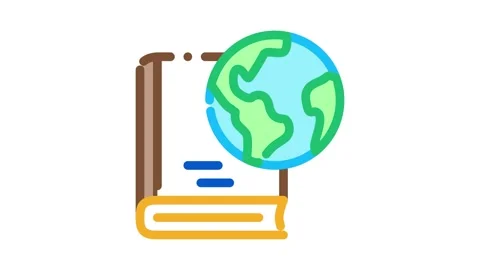 history of geography science Icon Animat... | Stock Video | Pond5
