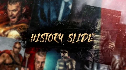 History Slide ~ After Effects Project ~ AE #99375194 | Pond5