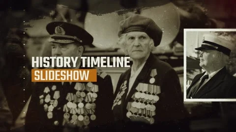 After Effects: History Timeline Slideshow #201193330