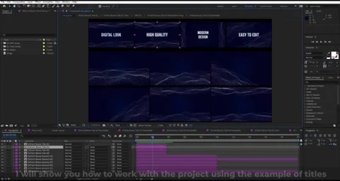 HiTech Waves Pack for After Effects ~ After Effects #240983916