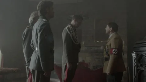 Hitler greets German officers in Berchte... | Stock Video | Pond5