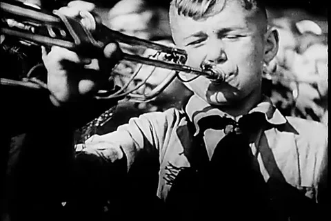 Hitler Rally with Nazi Youth - Propagand... | Stock Video | Pond5