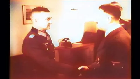 Hitler Shaking Hands Stock Video Footage | Royalty Free Hitler Shaking ...