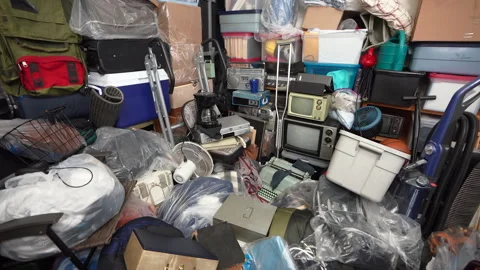 Hoarder House Junk Pile | Stock Video | Pond5