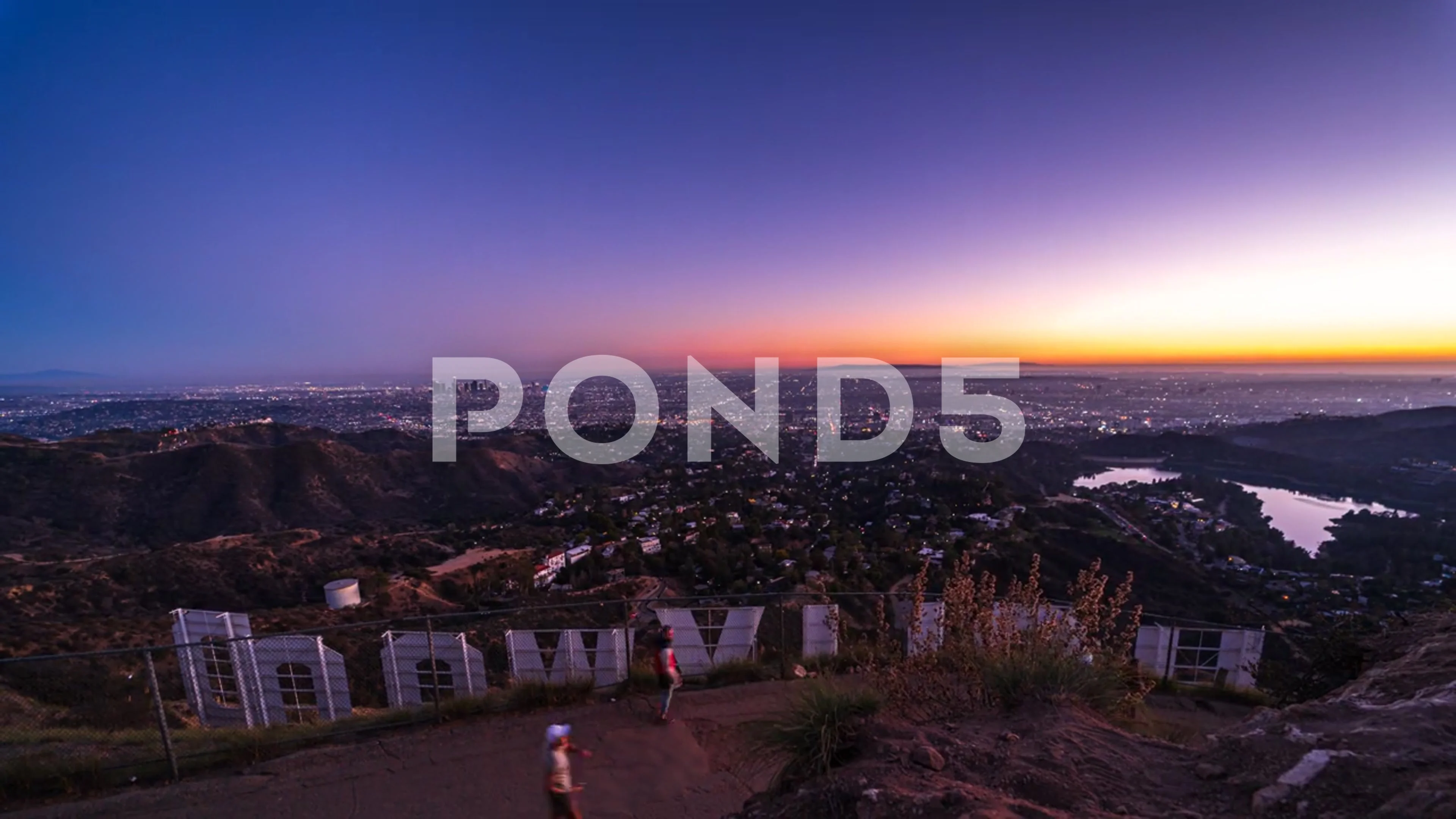 Hollywood Sign Sunrise