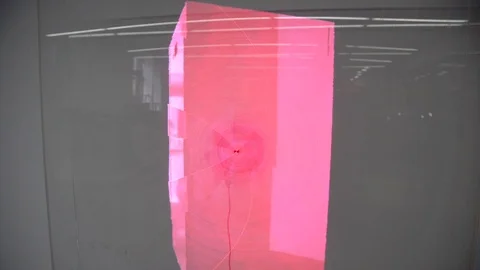 A hologram of a huge vending machine on ... | Stock Video | Pond5